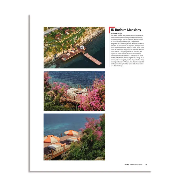 Yapı Dergisi | ID Bodrum | Studio Erk